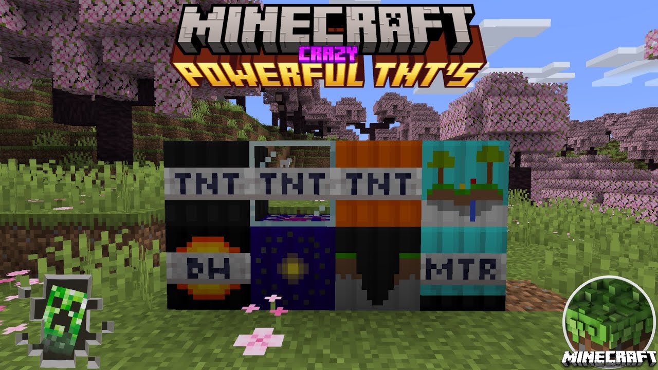 Minecraft TNT Showcase!! Funny 😂 - YouTube