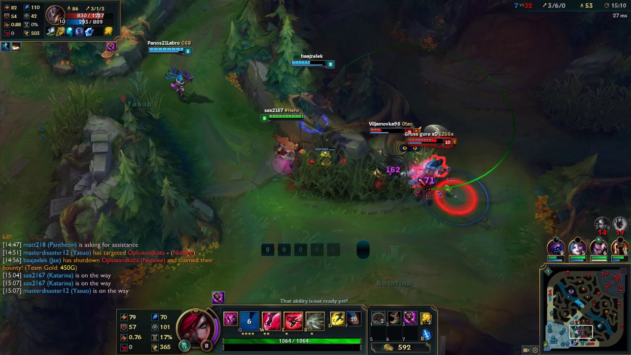 League of Legends Poppy ult in mid air - YouTube