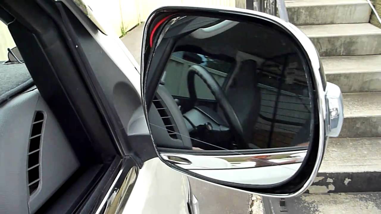 Toyota Hiace Hi Ace OZhiace200 系ハイエース folding mirrors - YouTube