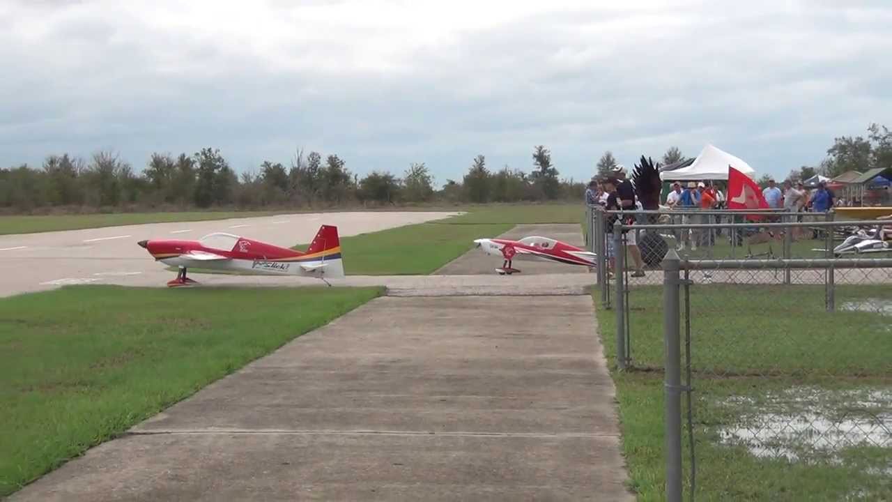 Father & Son RC Aerobatic Performance - Bomber Field 2013 - YouTube