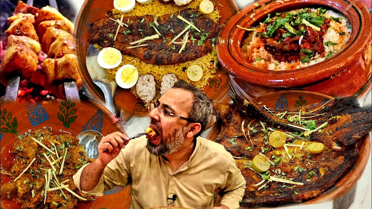 Fish SAJJI | Fish TIKKA | GRILL Fish | Grill House | Matka Koyla ...