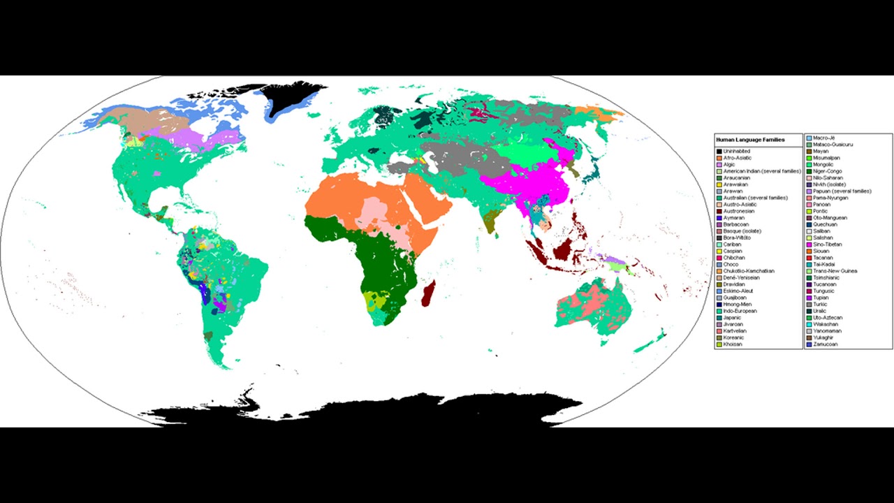 15 MAPS THAT WILL CHANGE THE WAY YOU SEE LANGUAGES - YouTube