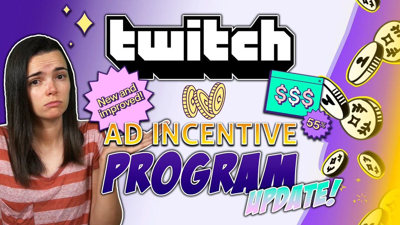 Twitch NEW & IMPROVED Update to AD INCENTIVE PROGRAM! - YouTube