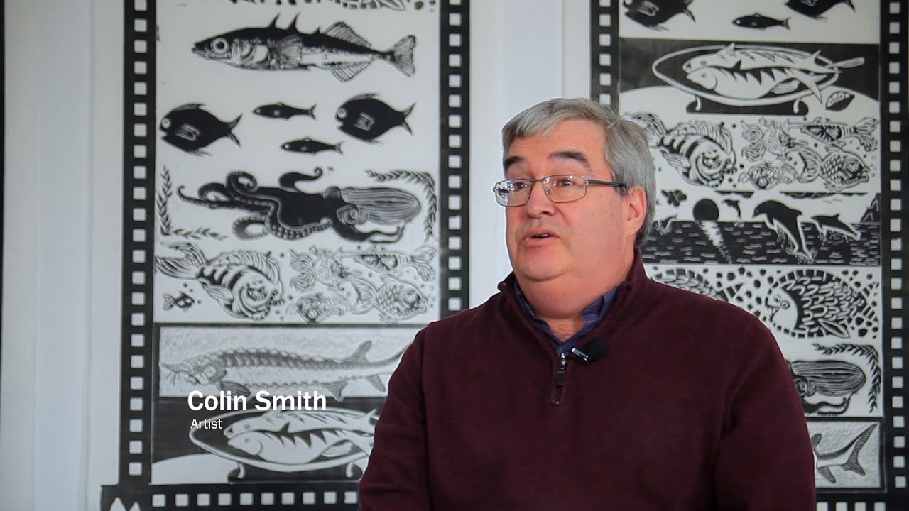 Artist Colin Smith describes his whimsical new ASD-W music posters ...
