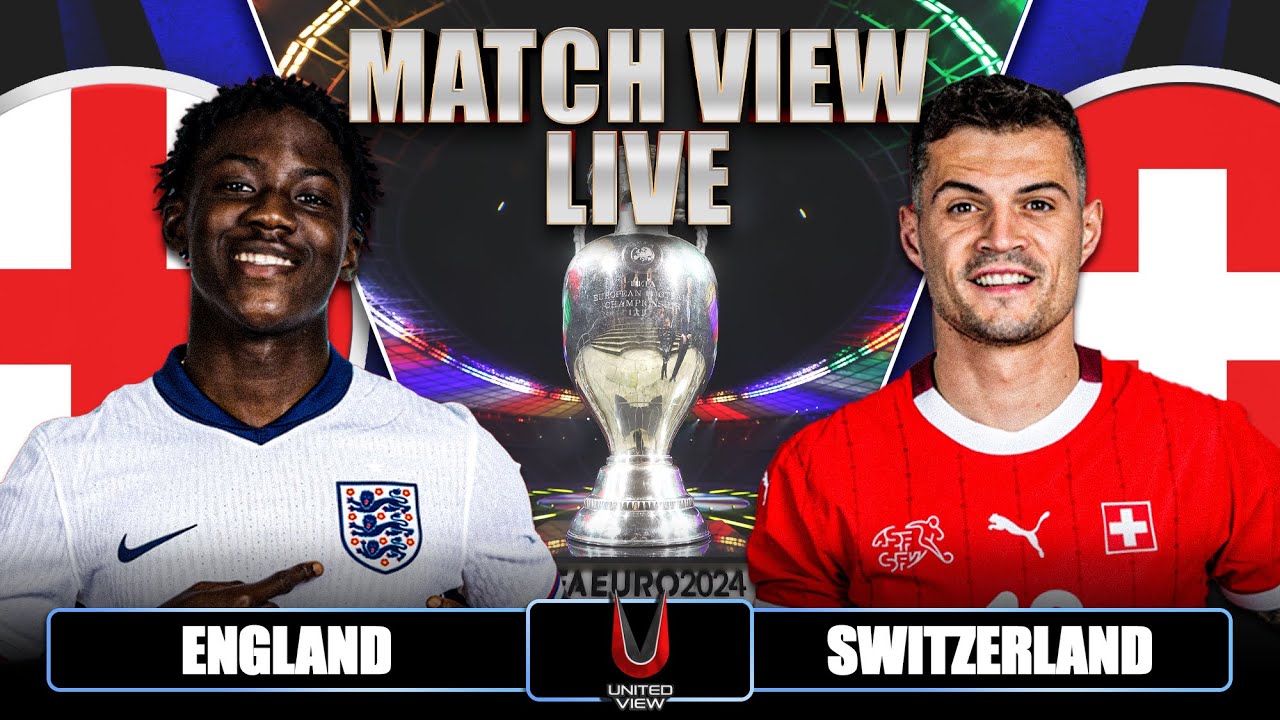 ENGLAND (p) 1-1 SWITZERLAND LIVE | EURO 2024 MATCH VIEW - YouTube