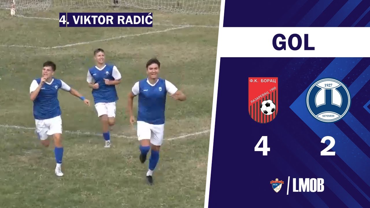 GOL: Viktor Radic | 45+2' SUMADINAC | Borac-Sumadinac 4:2 - YouTube