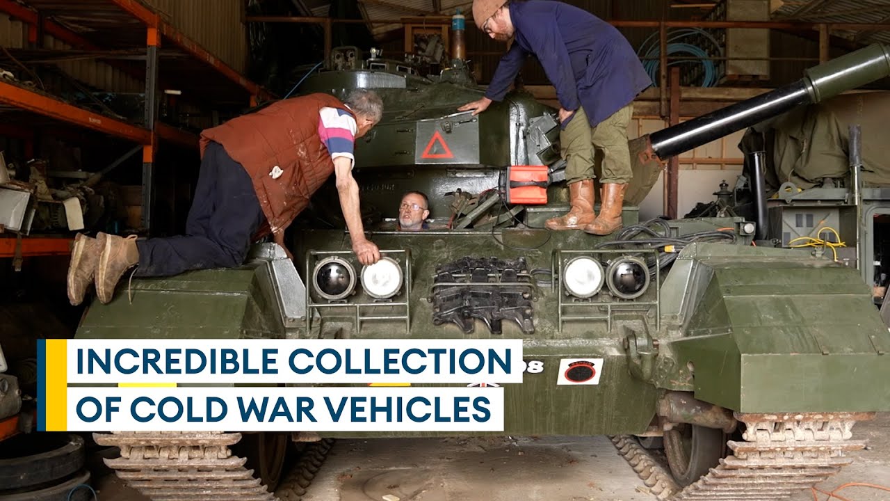 Former soldiers fighting to keep unique collection of Cold War vehicles ...
