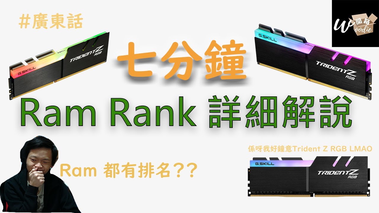 究竟咩係 Ram Rank？記憶體 Rank 詳細解說 - 解答大量有關 Rank 嘅問題（繁中字幕） - YouTube