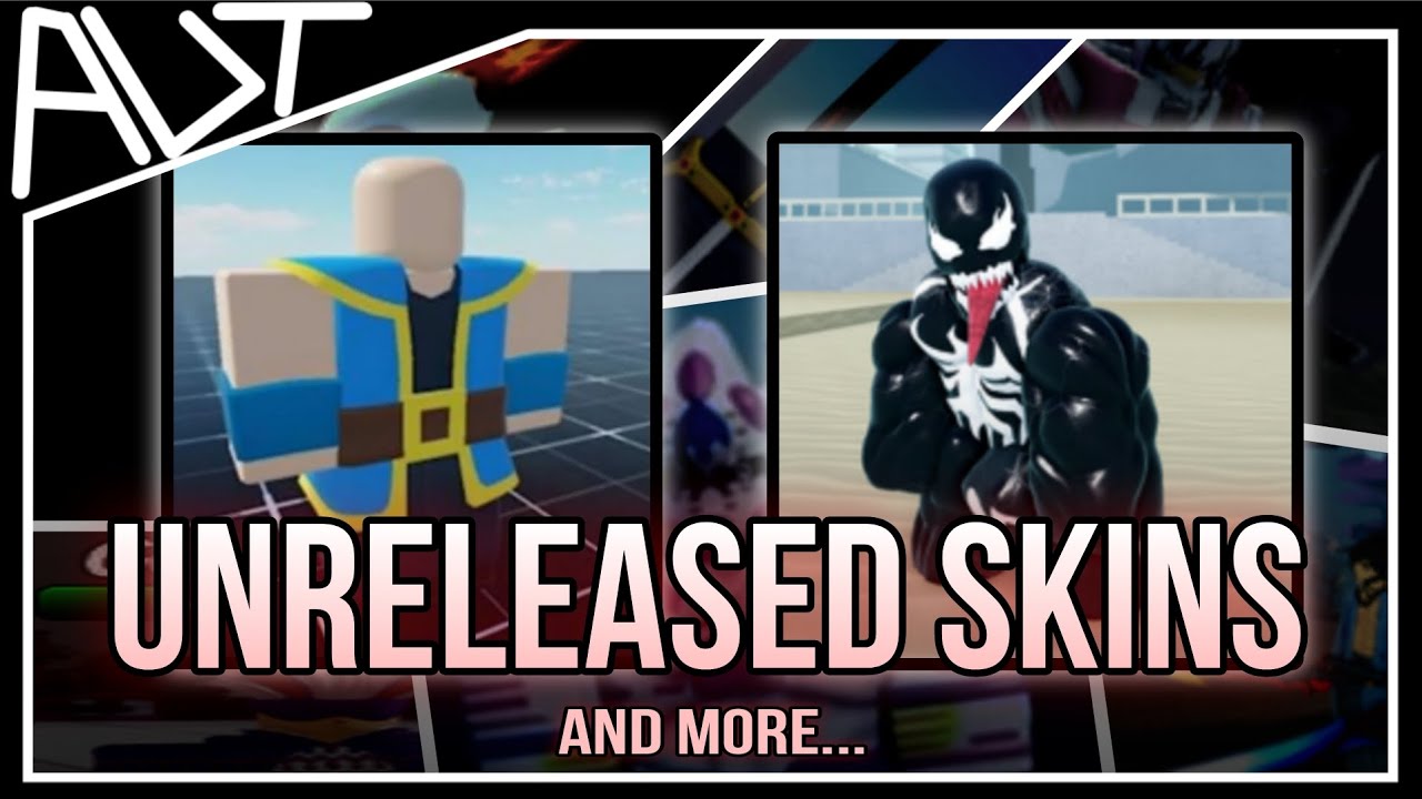 EVERY UNRELEASED SKIN IN [AUT]... (that I could find) - YouTube