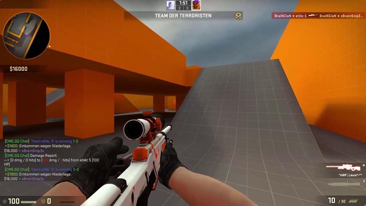 Counter Strike : Global Offensive || 1v1 RAGE #2 - YouTube