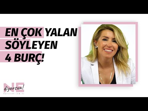 En çok yalan söyleyen 4 burç!  Astrolog Aygül Aydın yorumladı....I Ne Diyorsun!