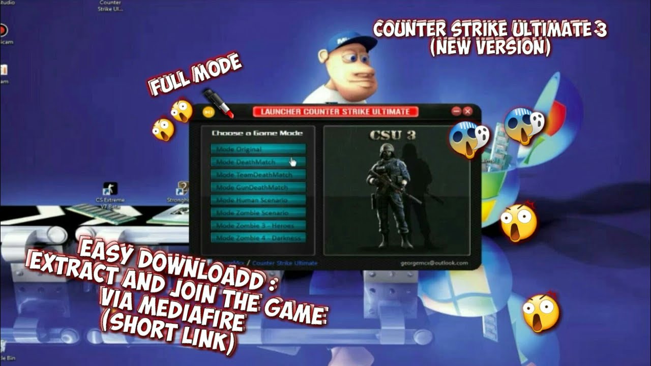 How To Download Counter Strike Ultimate 3 || New Version - YouTube