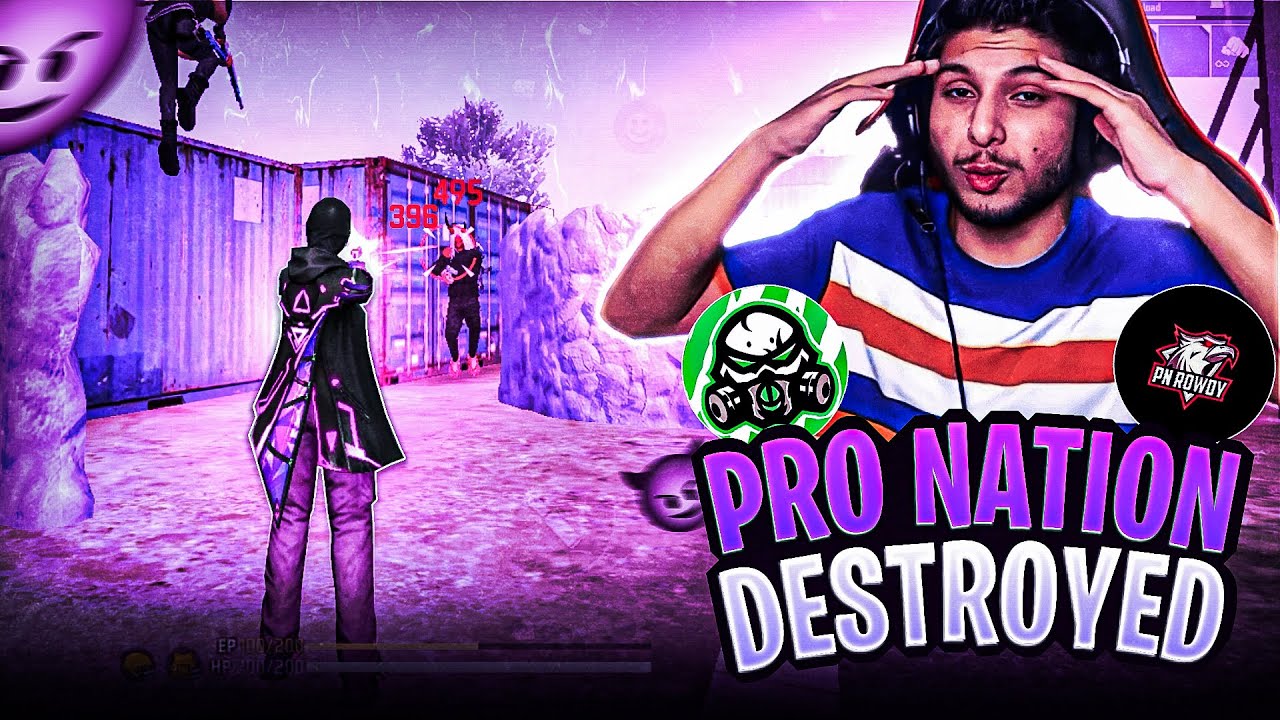 Pro Nation Destroyed 😱 In Second 😭 Must watch !!! - YouTube