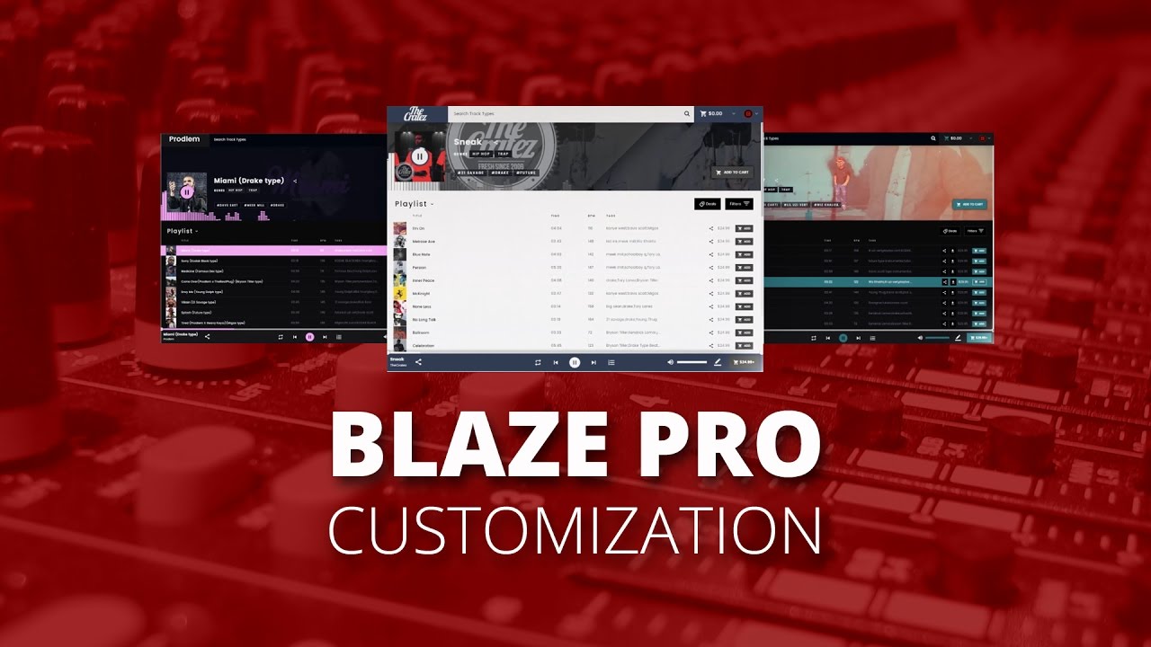 How To Customize Your BeatStars Blaze Pro Player - YouTube
