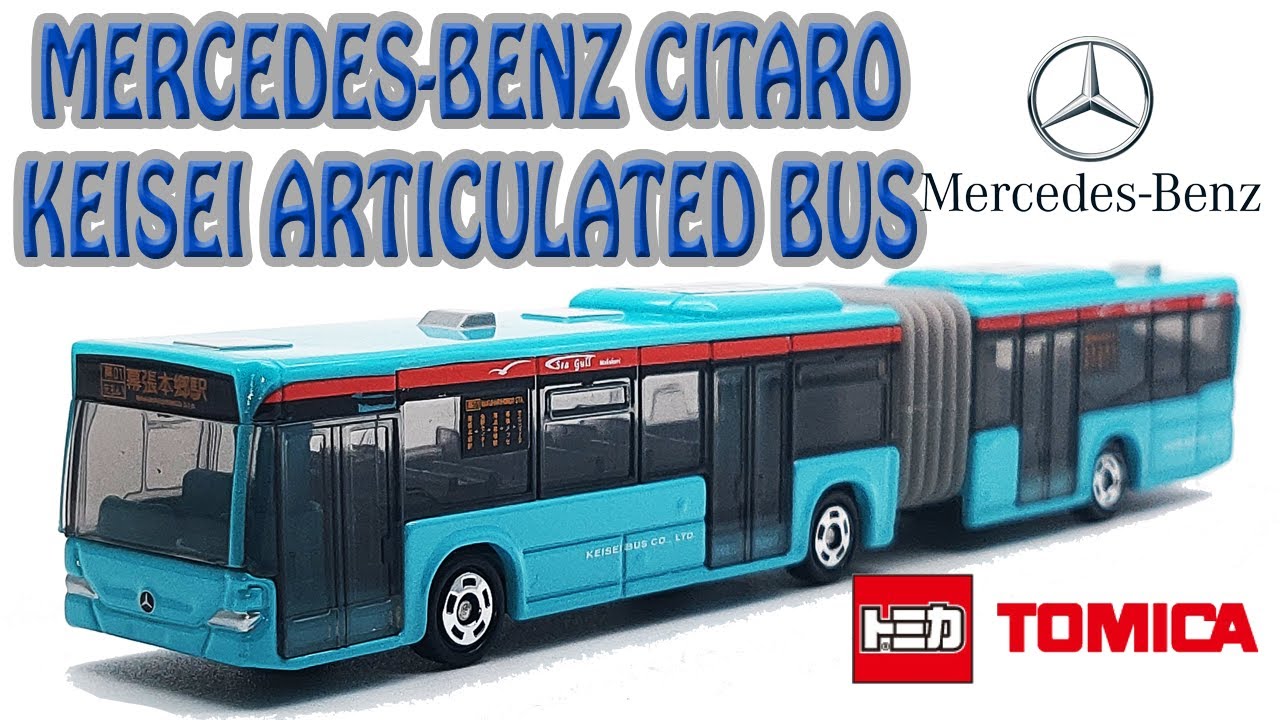 Tomica Long 134 Mercedes-Benz Citaro Keisei Articulated Bus Miniatur ...