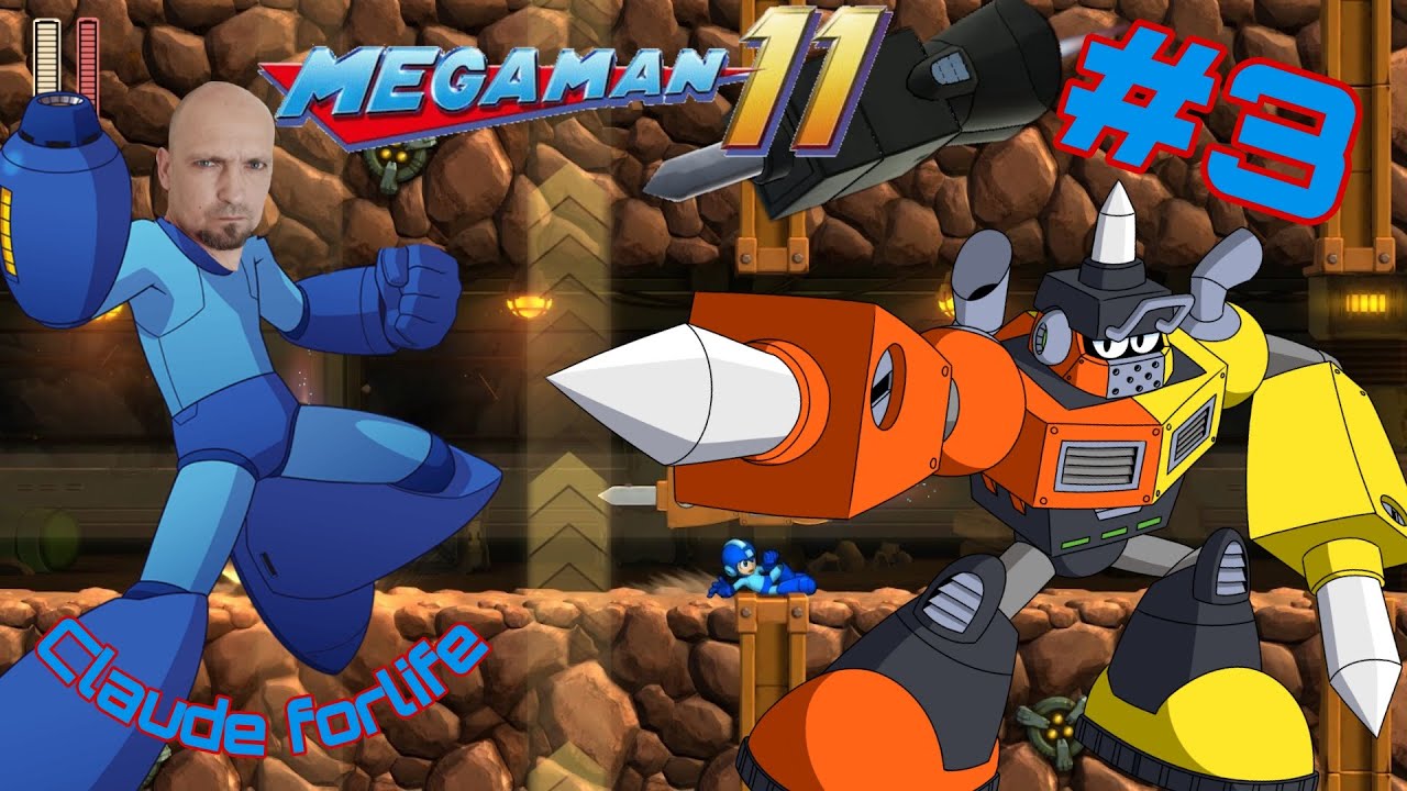 Megaman 11 : Impact Man Stage and boss - YouTube