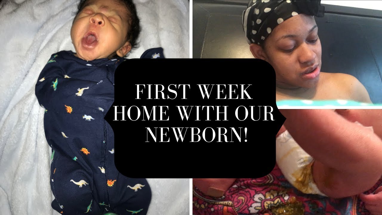Realistic: First Week Home With Our Newborn! - YouTube
