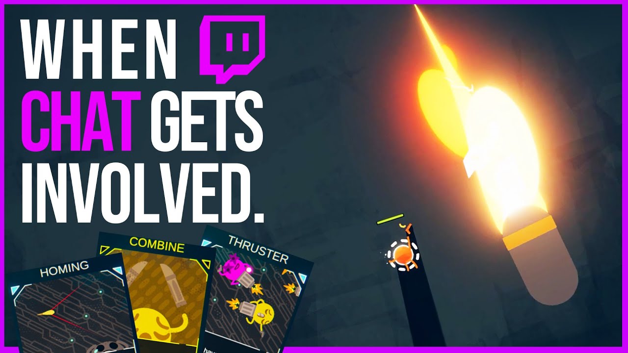 Rounds | But chat chooses an INSANE CARD COMBO!? EPIC THRUSTER BUILD ...