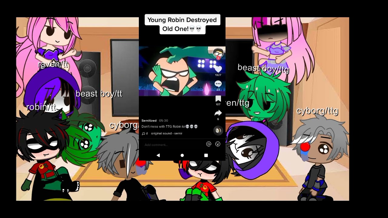 ttg and tt react to ??? I know it is old I just wanted to try - YouTube