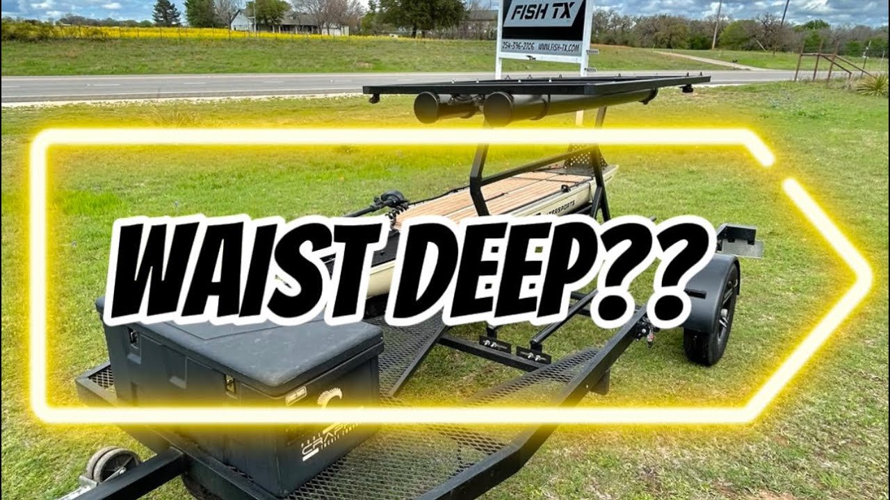You deserve an easy to load kayak trailer - YouTube