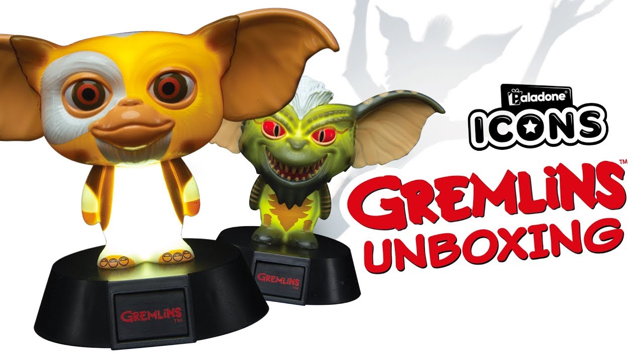 Gremlins Icon Lights Unboxing | Paladone TV - YouTube