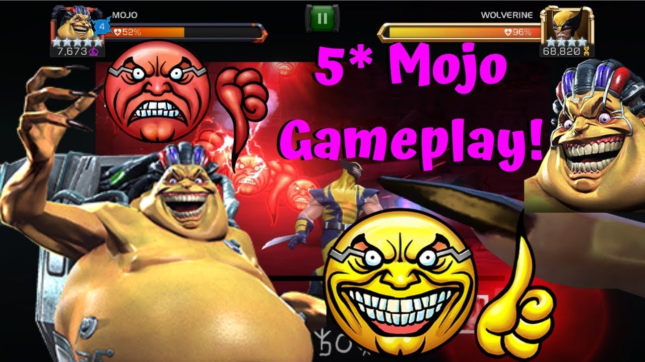 5-Star Mojo Gameplay! Special 2 Spam High MD! Degen! - Marvel Contest ...