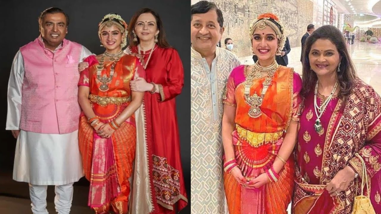 Mukesh Ambani की बहन Dipti Salgaocar ने दिए Radhika Merchant के साथ ...