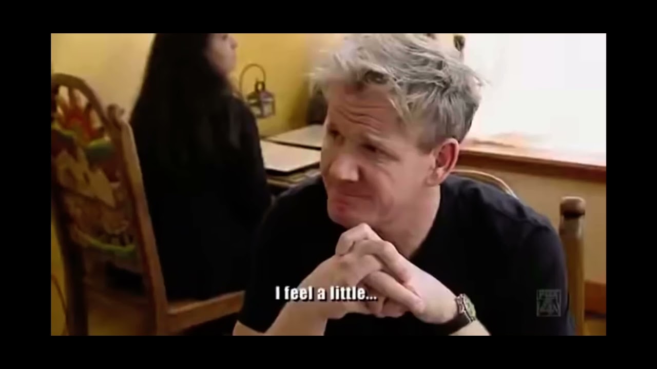 Gordon Ramsey - its caca (kitchen nightmares) - YouTube