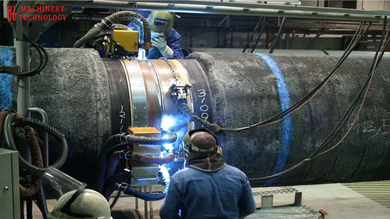 Great Work Pipeline Gas Installation - Modern Pipe Installation Machine ...