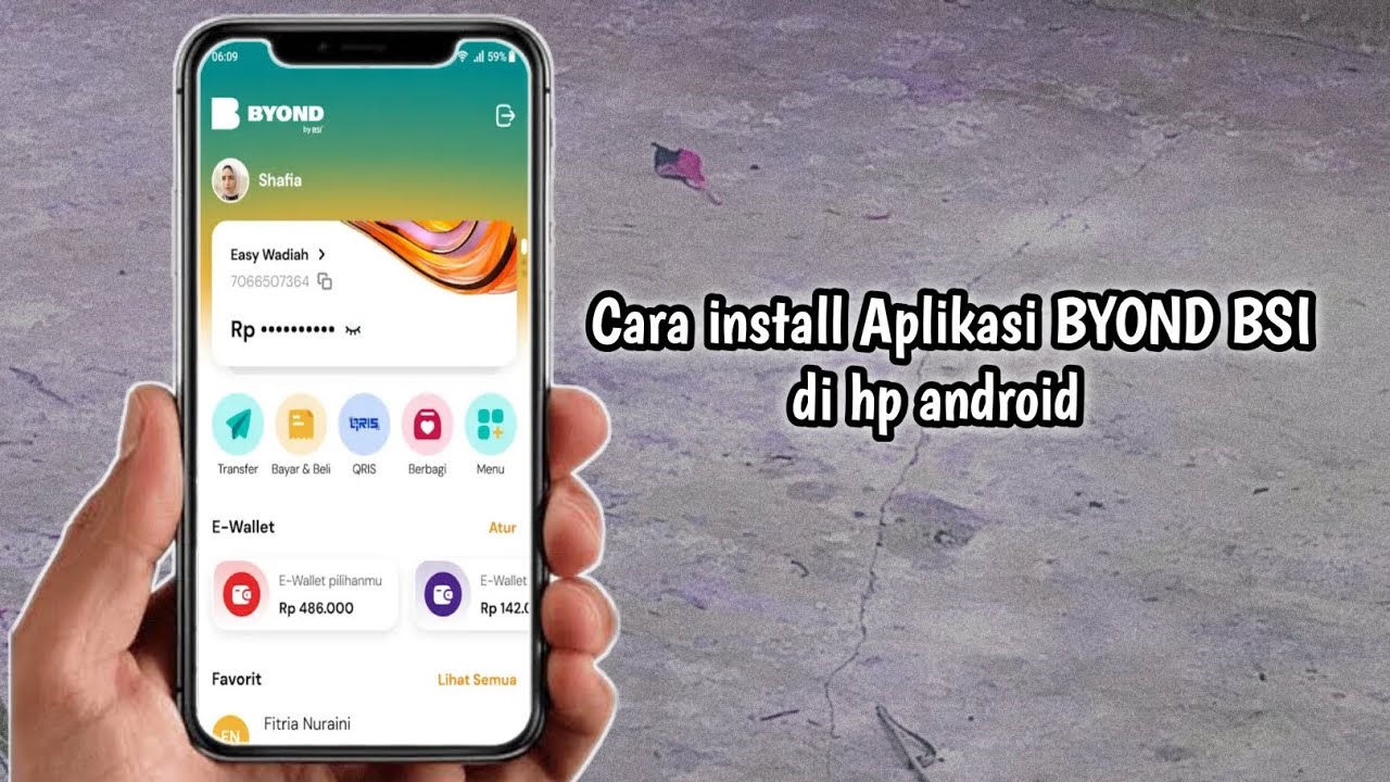 Cara Install Aplikasi Byond by Bsi - YouTube