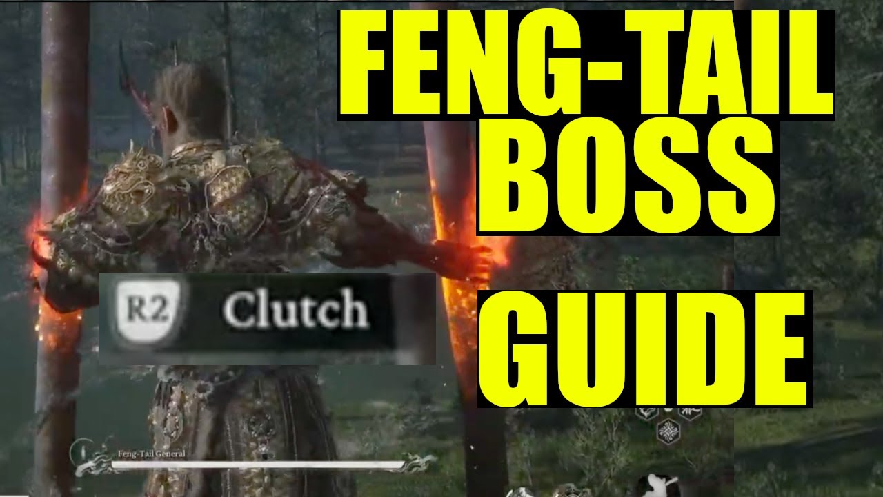 How to defeat "Feng tail general" boss Fight Black Myth Wukong - YouTube
