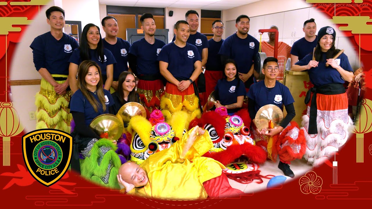 HPD's New Lion Dance Team Spreads Joy Across Houston | Houston Police ...