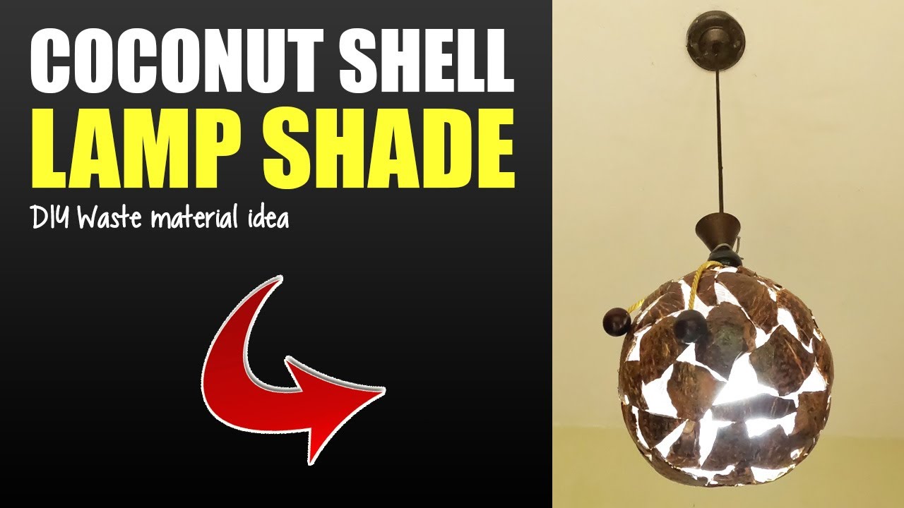 Craft your Own Lamp Decoration? | DIY lampshade idea using waste ...