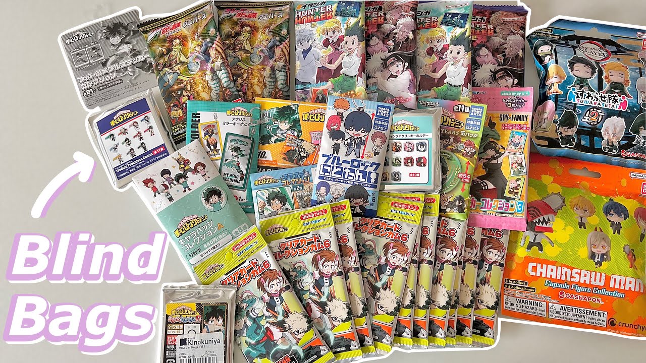 Anime Blind Bag Opening || Hxh, MHA, BlueLock + More (30 Blind Bags ...