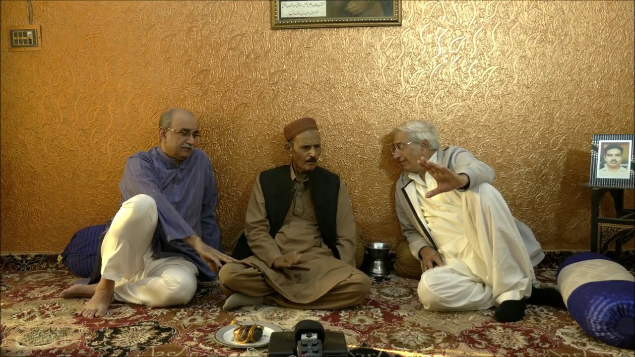 BTS with Ustad Naseeruddin Saami sb talking about his Ustad Munshi ...