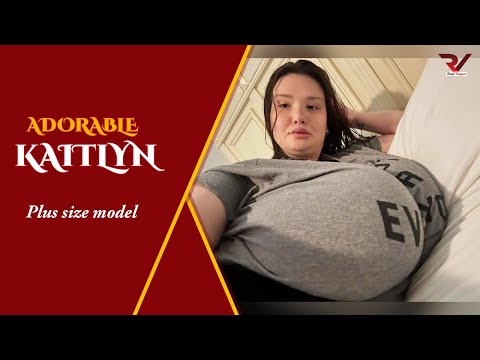 Big kaitlyn from USA | Plus Size Curvy | Top Heavy Model  | модель плюс-сайз | Modèles aux courbes