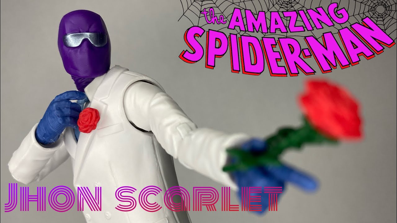 Marvel Legends | Marvel’s The Rose | Spider-Man Wave Retro 3 | Figure ...