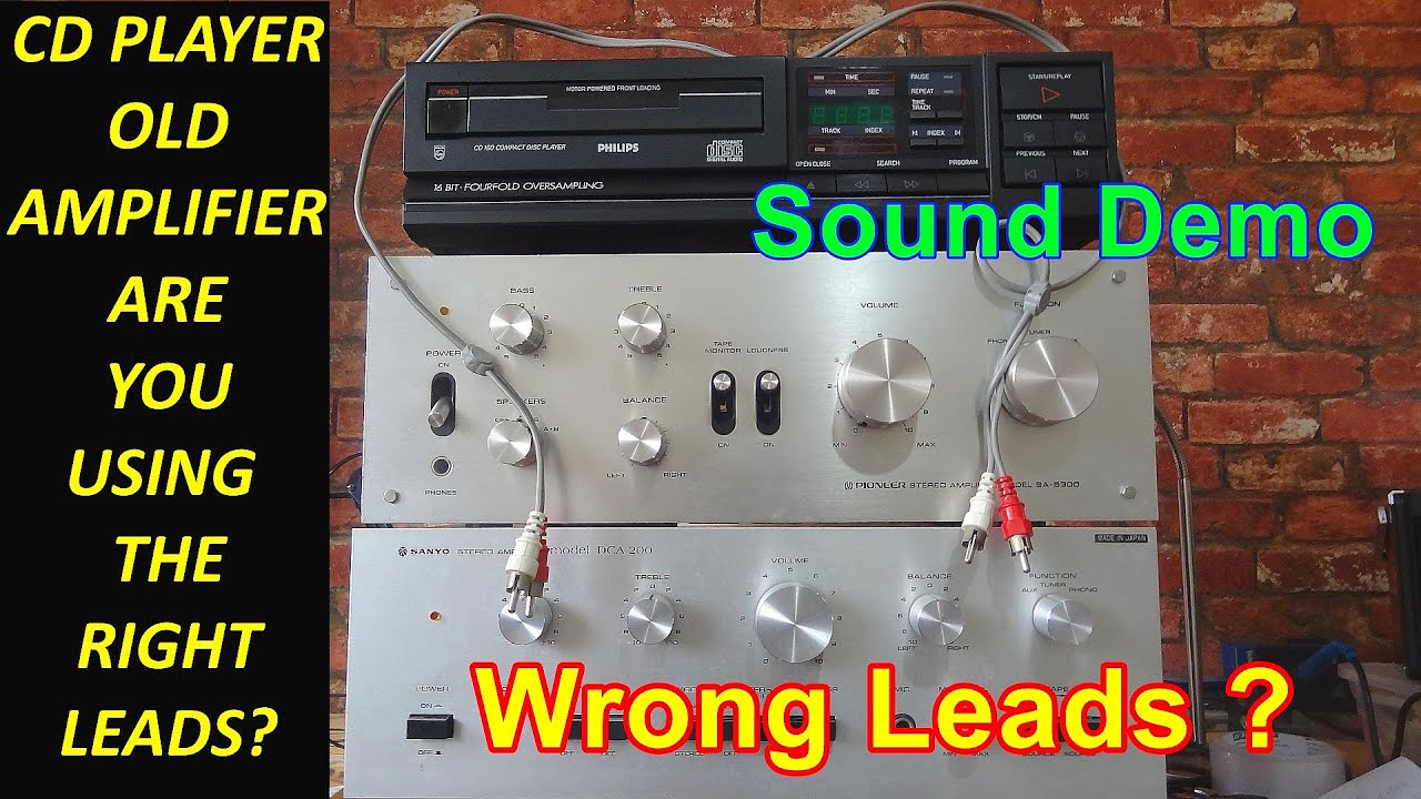 Using a CD Player with Vintage Amplifier / Receiver You Might Need This ...