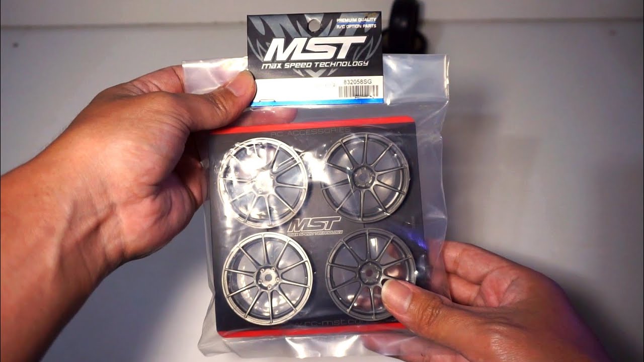 RC MST Wheels 5H 832058SG (Unboxing) - YouTube