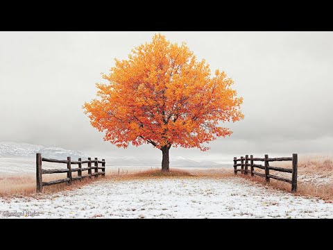 Karlı bir kış sabahında duyulan yumuşak ve romantik klasik müzik. En güzel kar yağışı - Mozart, Beet