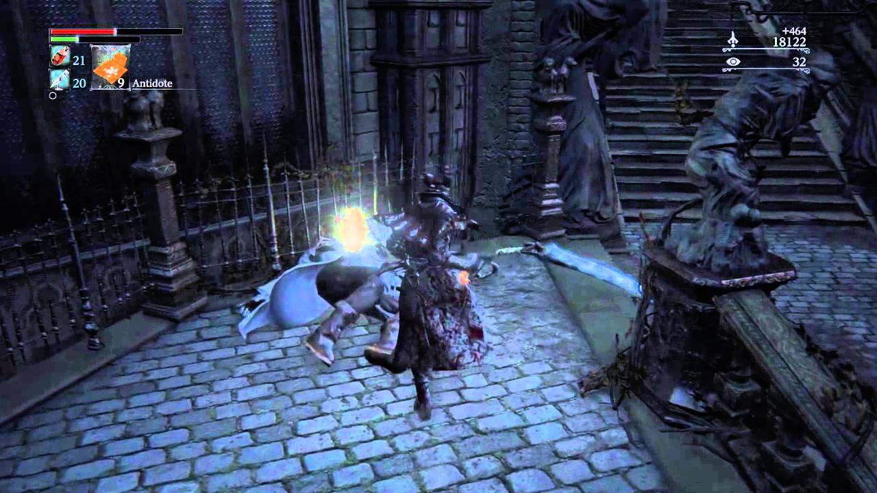 Bloodborne™ Stake Driver Charge Blast - YouTube