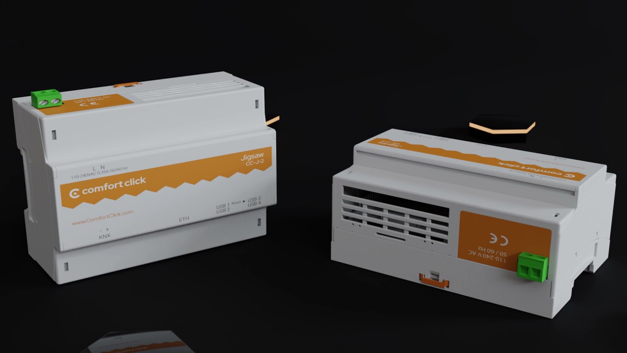 ComfortClick Jigsaw KNX Server - YouTube