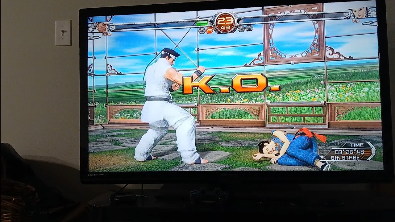 Virtua Fighter 5 Final Showdown Akira Gut Kick Attack Kos Pai Ryona ...