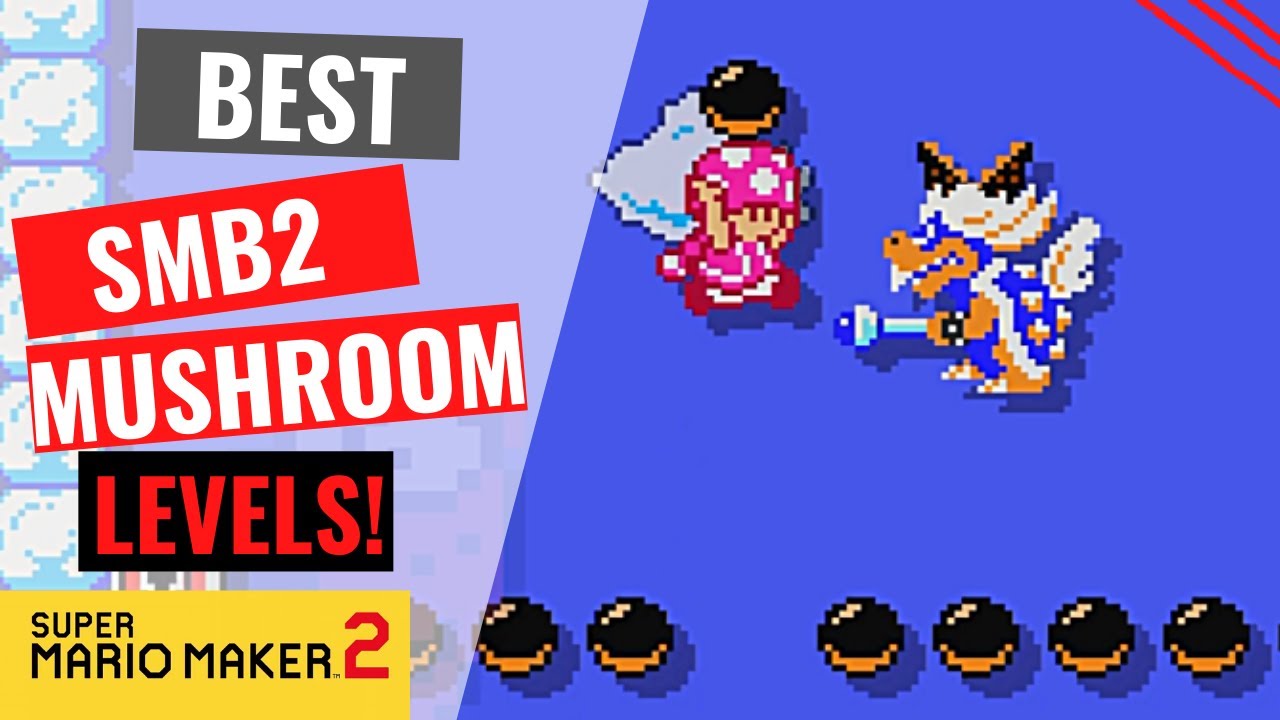Best SMB2 Mushroom Levels! (SMM2) - YouTube