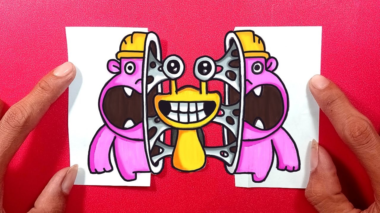 [ Drawing Transformation] Hungky Jaks Garten Of BanBan 4 - Creazies art ...