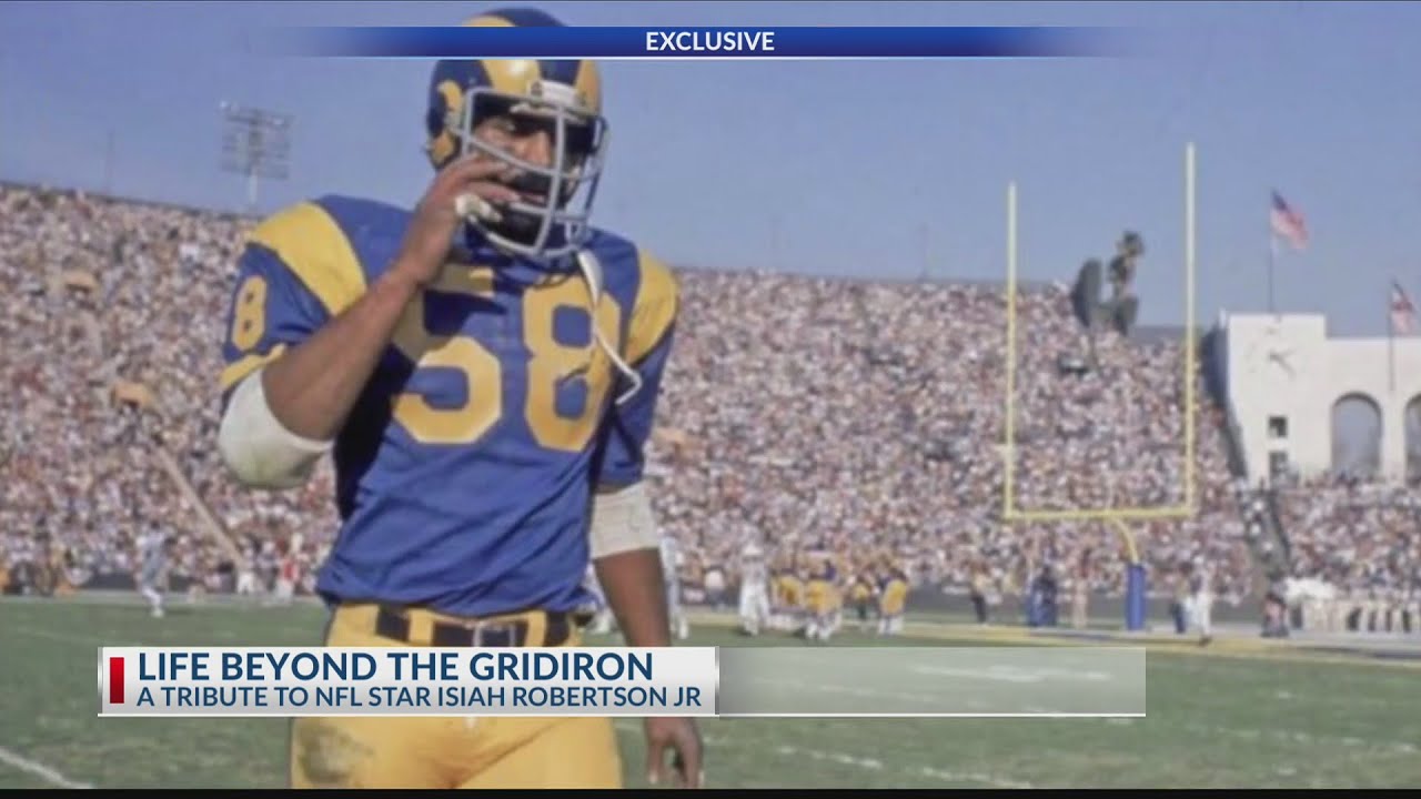An Exclusive Tribute to former NFL superstar Isiah Robertson Jr - YouTube
