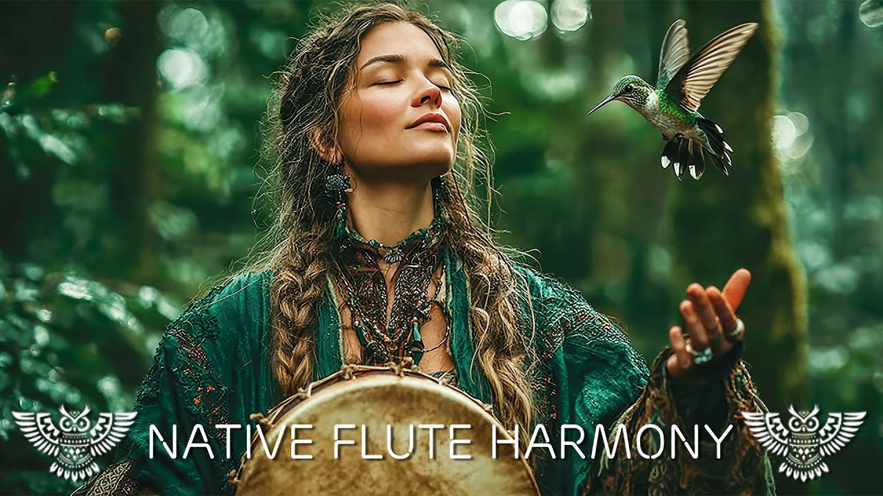 Hummingbird Blessing | Native American Flute Music to Heal All Calm the ...