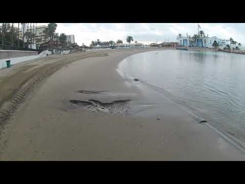 Marbella playas del Paseo Marítimo 2020 Playa del Faro-Puerto Deportivo 15 septiembre 10.10.h