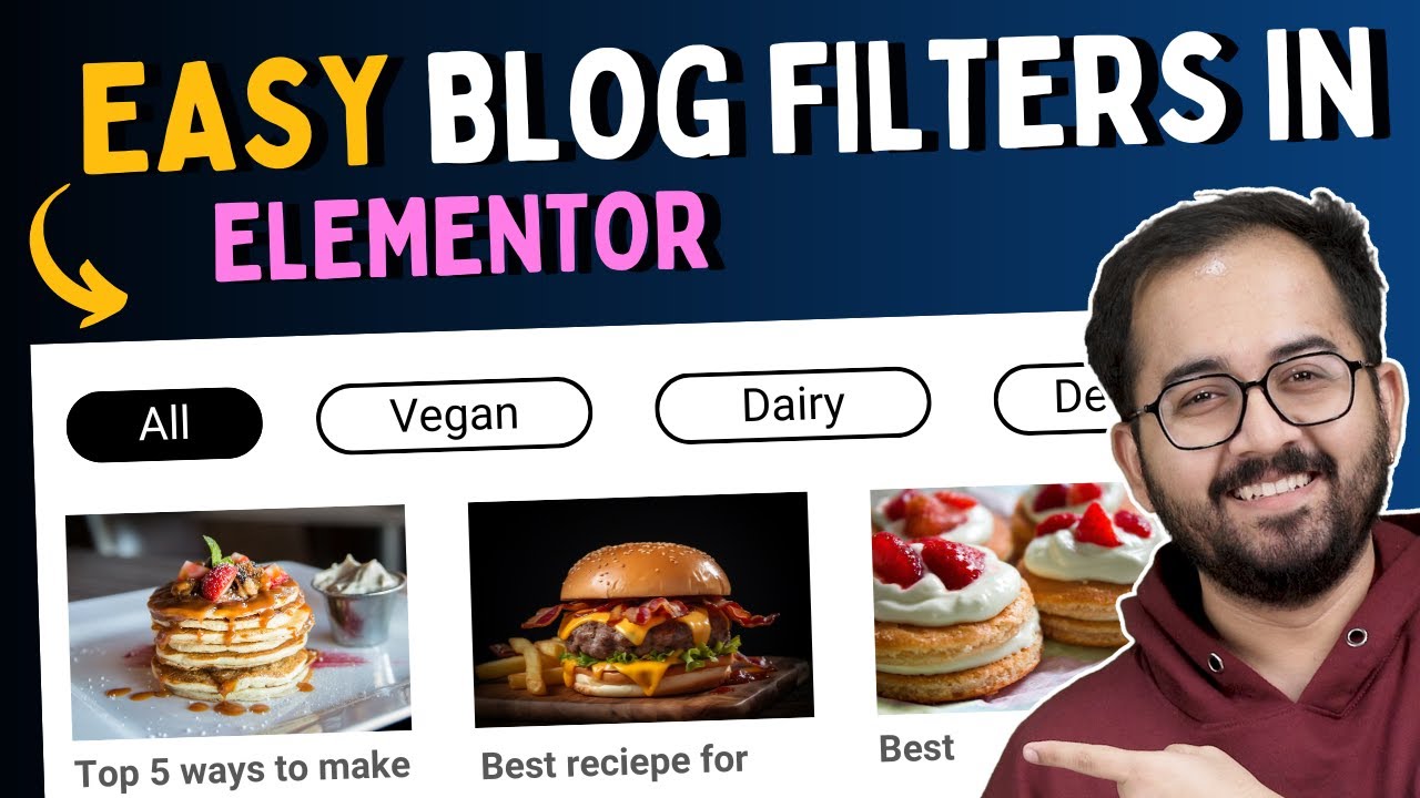 Elementor's AMAZING Blog Filters without Plugins/Code - YouTube