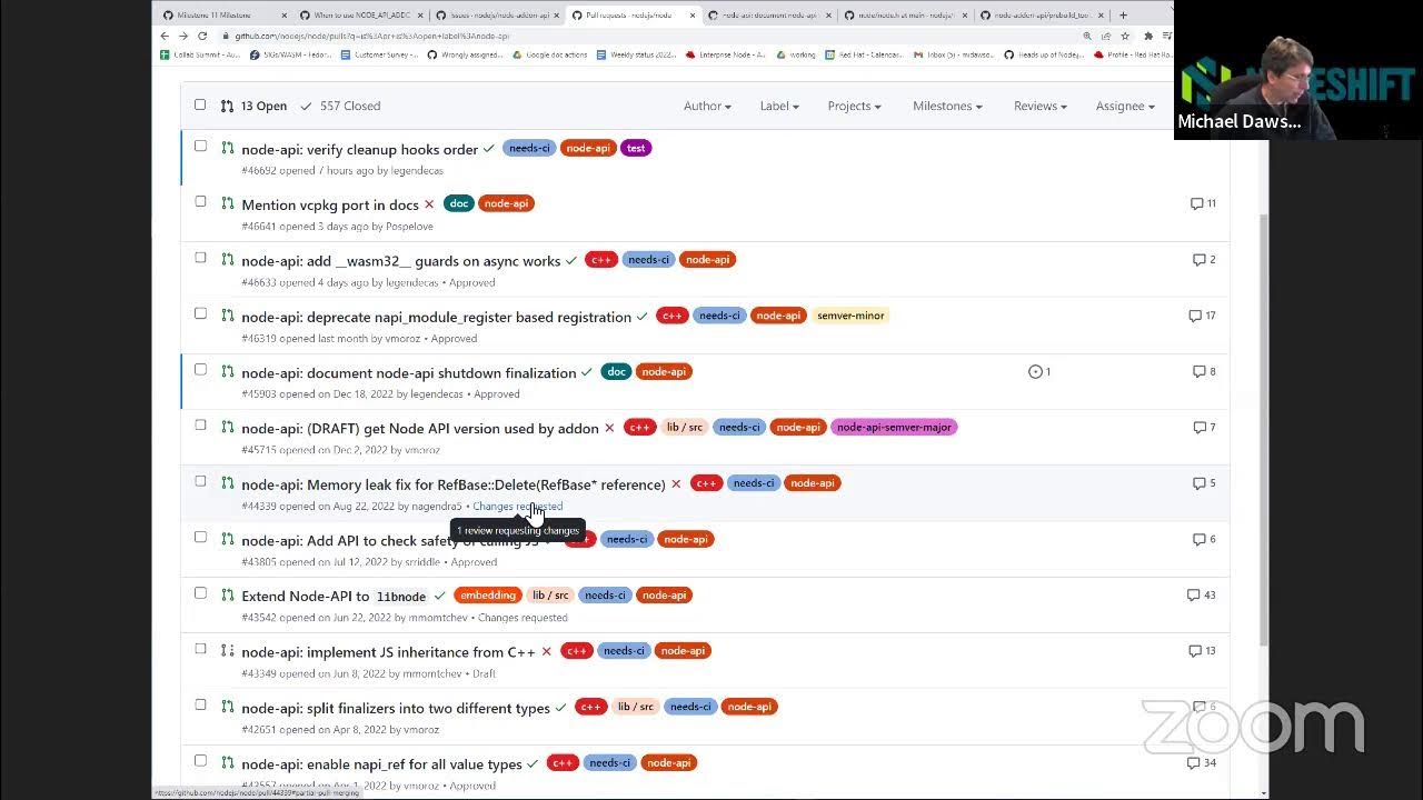 2023-02-17-Node.js Node-API Team meeting - YouTube